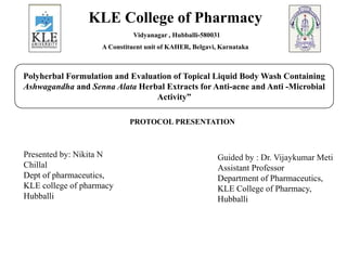 Nikita M Pharm on Polyherbal presentation | PPTX