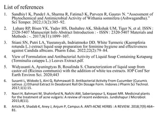Nikita M Pharm on Polyherbal presentation | PPT