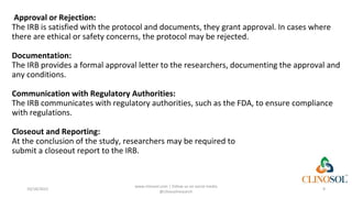 Protocol Writing in Clinical Research | PPTX