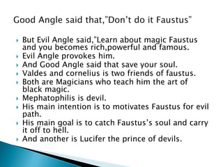 Character Of Dr. Faustus | PPTX