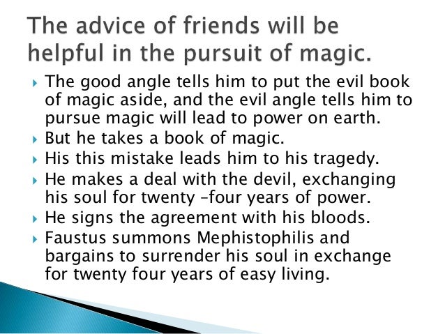 Character Of Dr Faustus