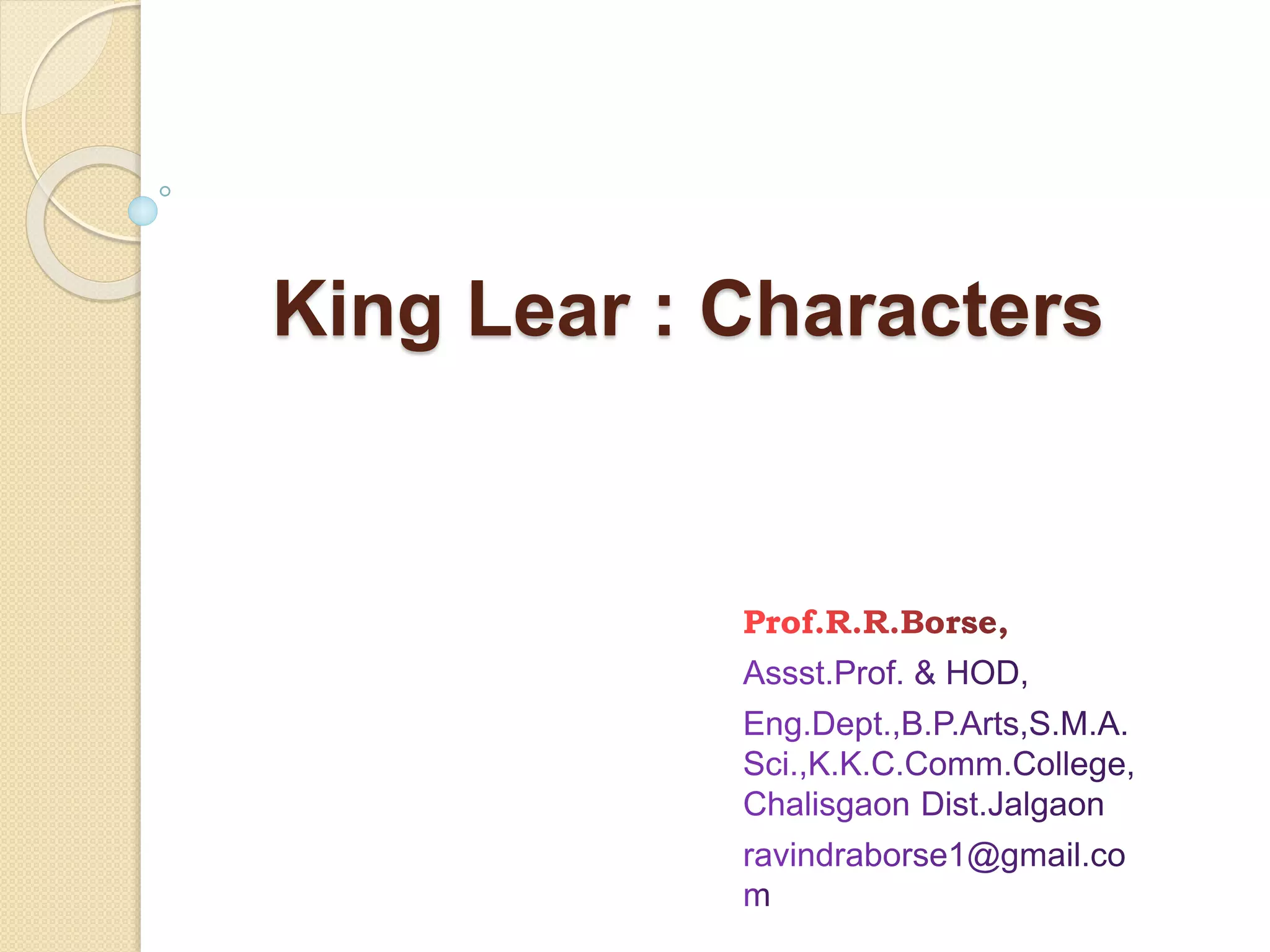 King Lear | PPT