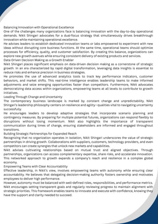 Nikit Shingari on Leadership and Strategic Growth | PDF