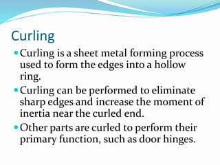 Sheet metal working for non ferrous metal and alloys | PPT