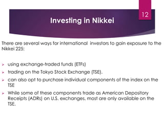 Nikkei stock market | PPTX