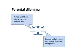 Disclosure of a diagnosis to a child with Trisomy X or 47,XYY | PPTX
