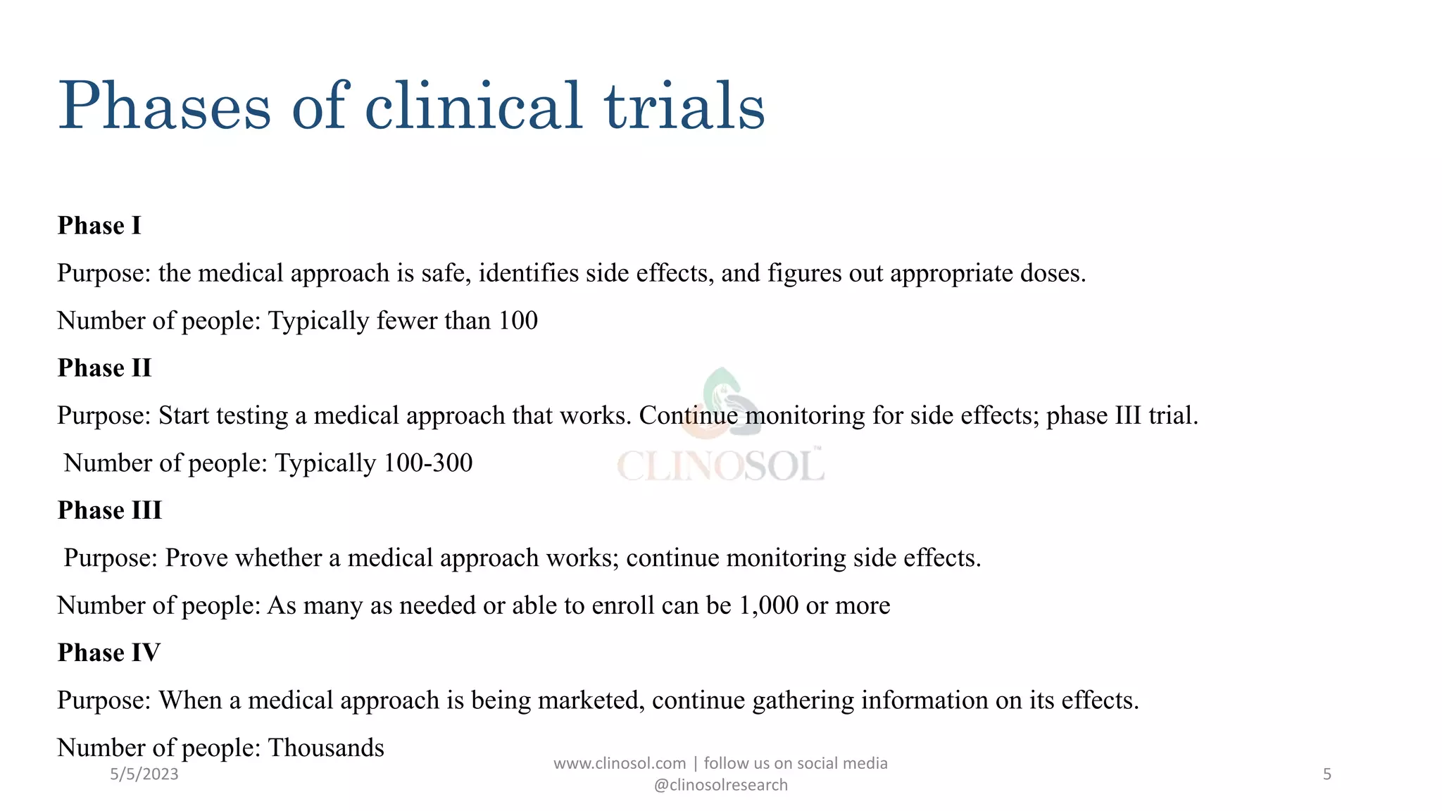 Role Of Biostatistics In Clinical Trials Ppt