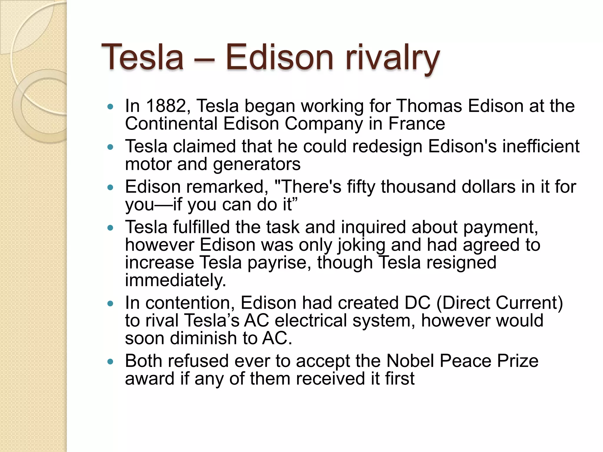 Nikloa Tesla (20th Century Inventor) | PPT