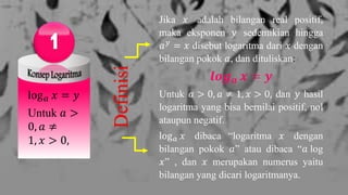 Fungsi Logaritma | PPTX