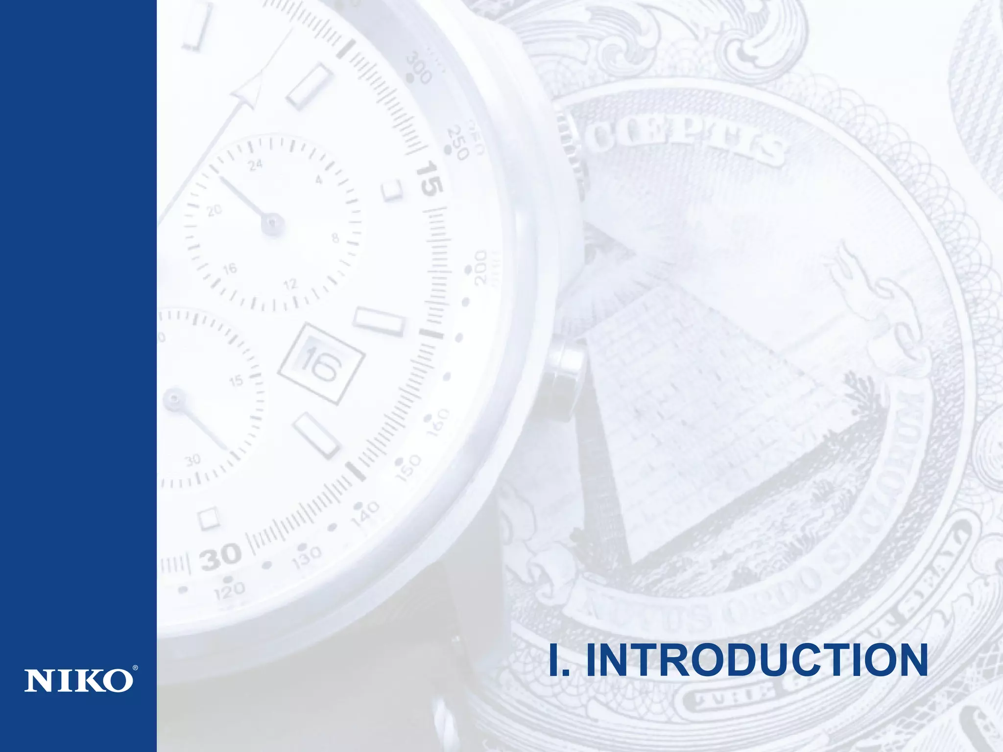 Niko company profile | PPT