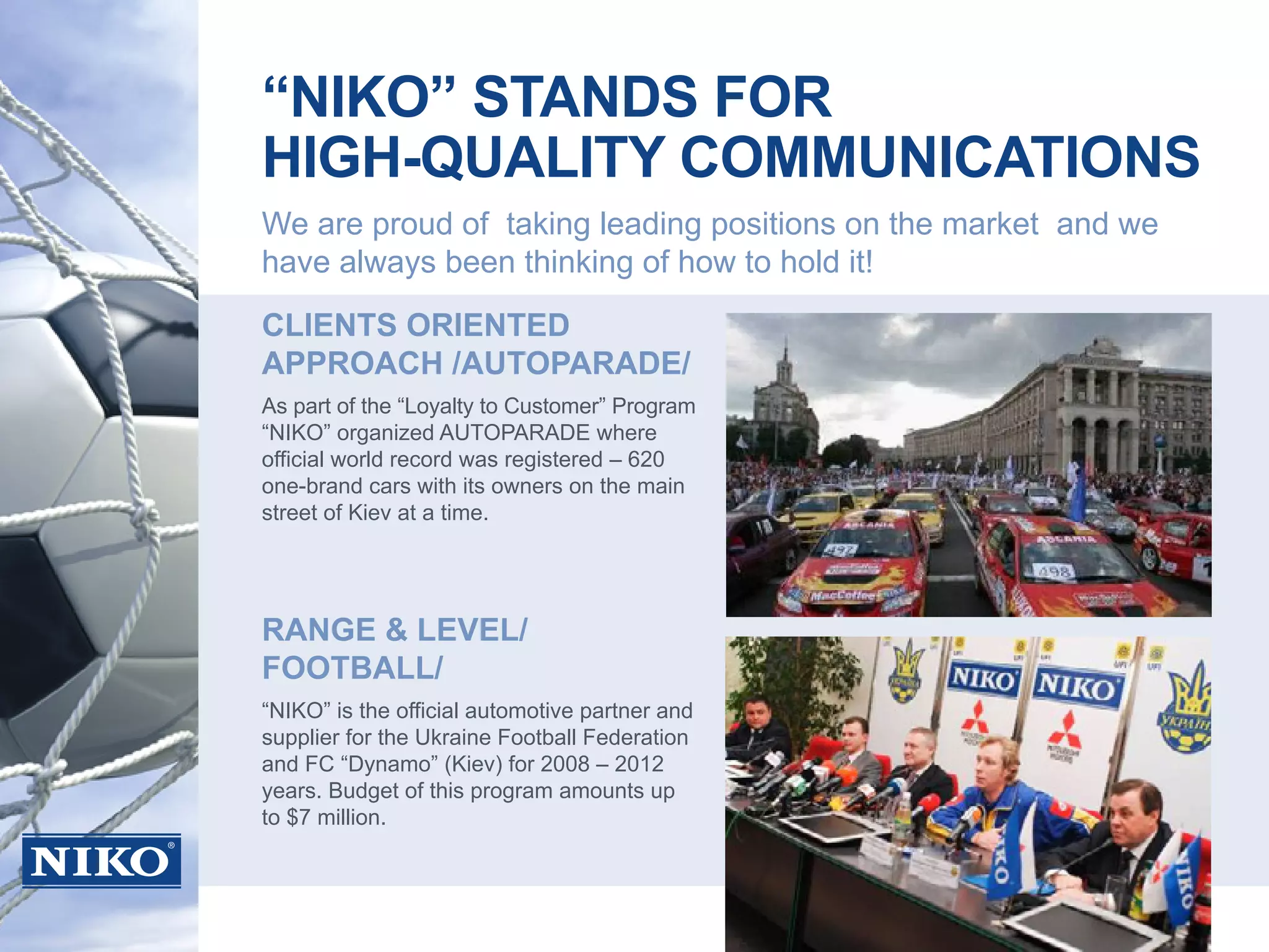 Niko company profile | PPT