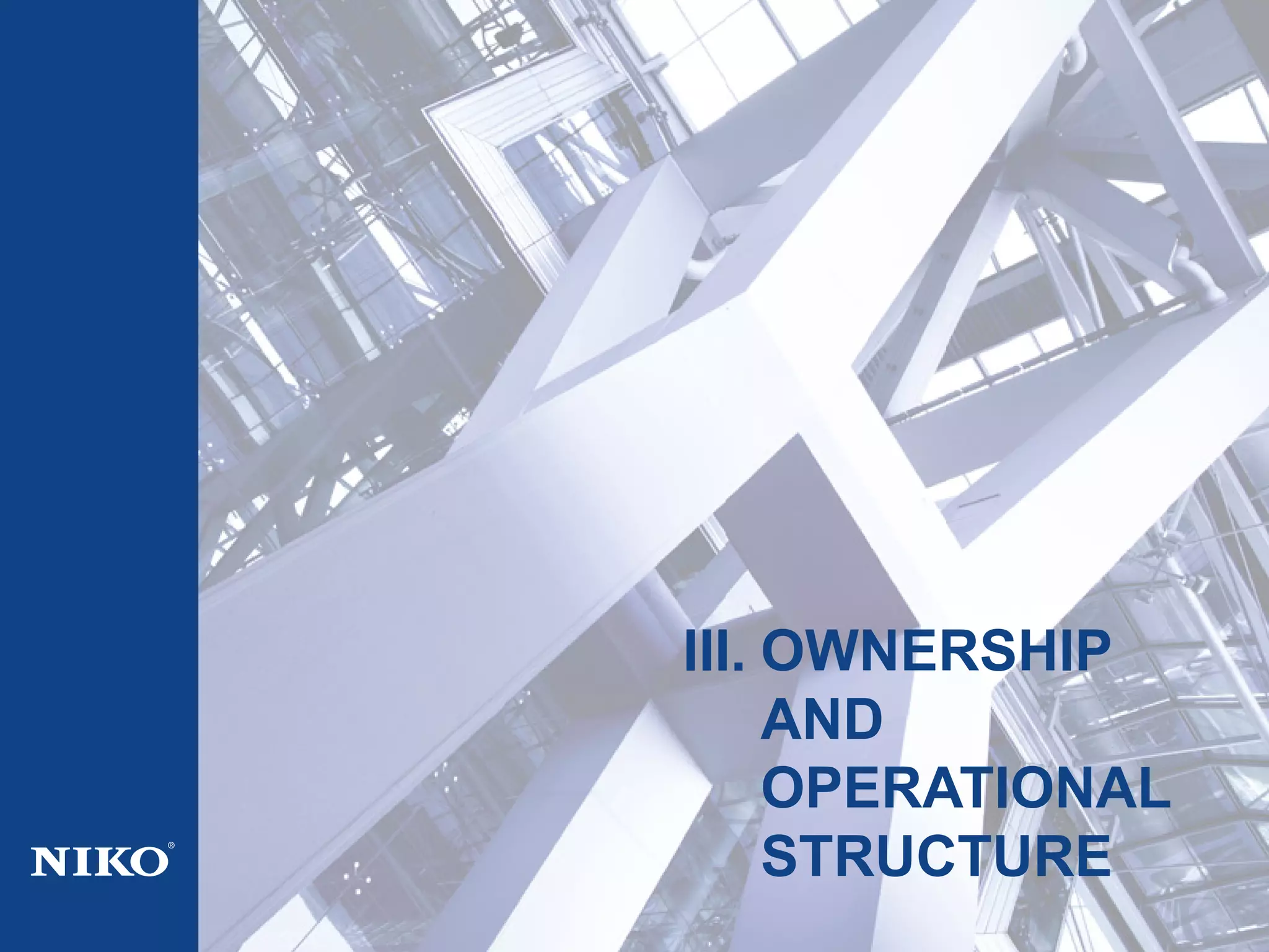 Niko company profile | PPT