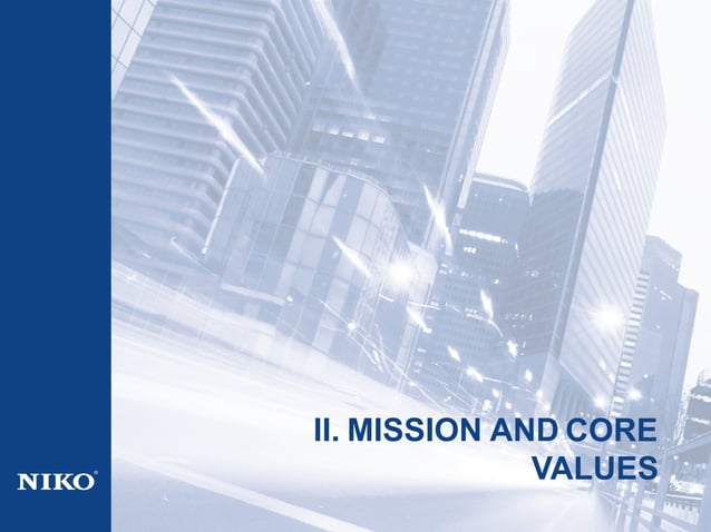 Niko company profile | PPT