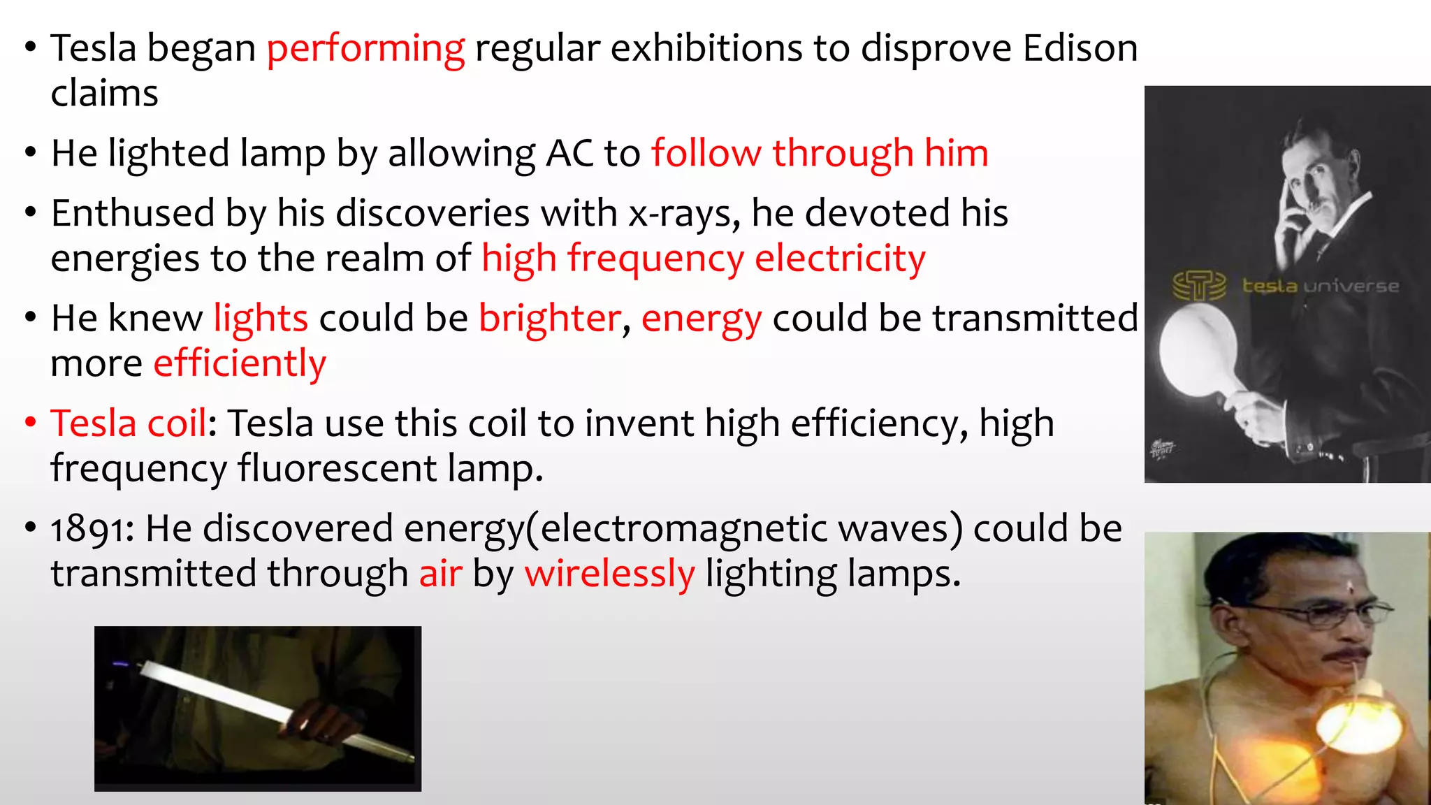 Biography of Nikola Tesla. | PPTX | Physics | Science