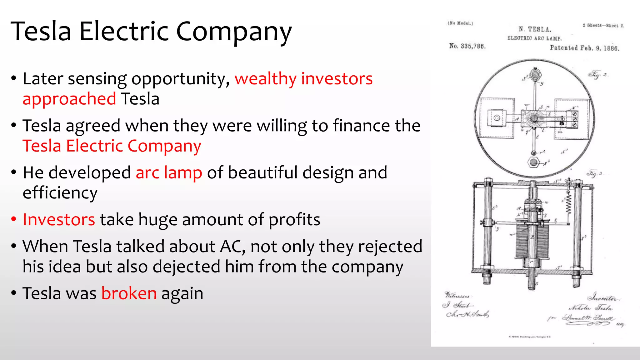 Biography of Nikola Tesla. | PPTX