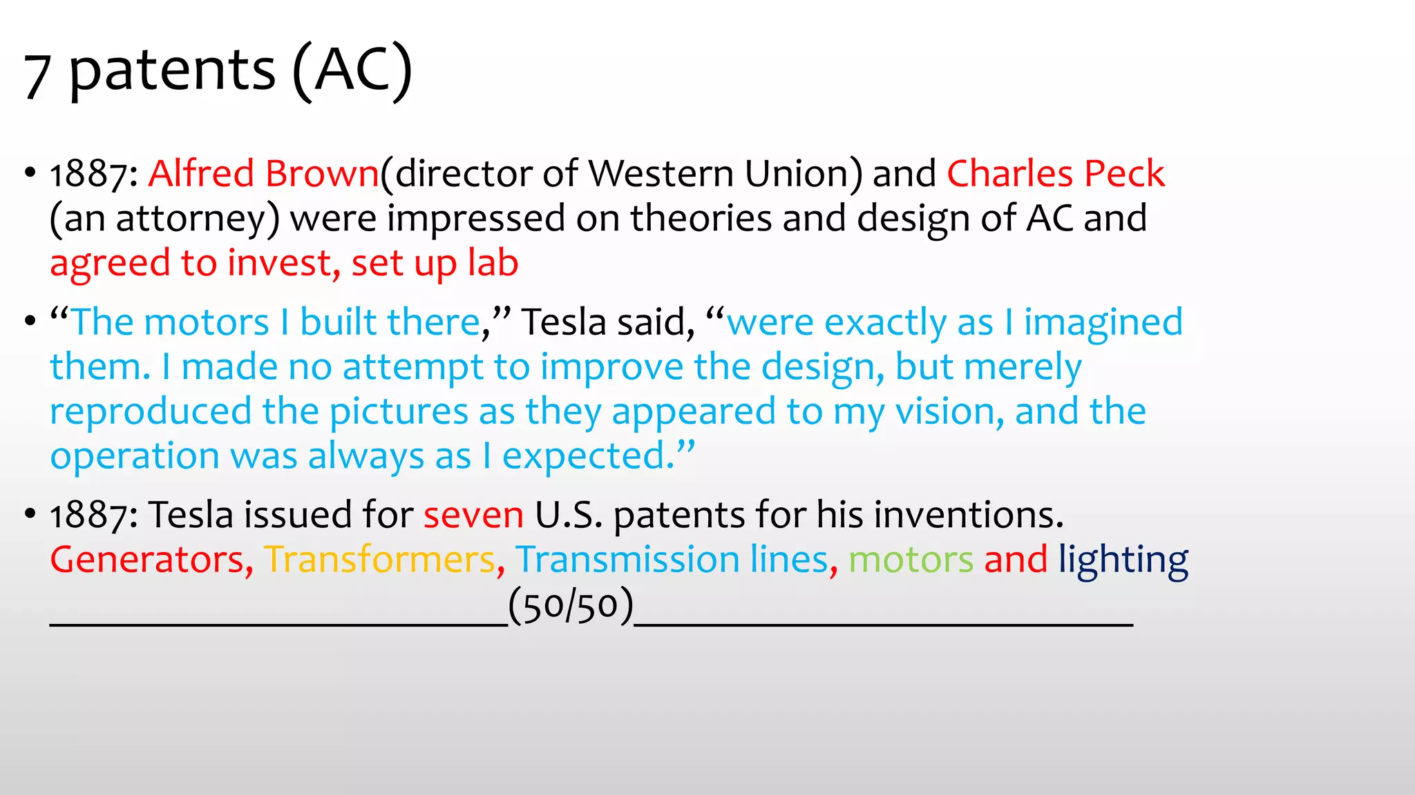 Biography of Nikola Tesla. | PPTX | Physics | Science