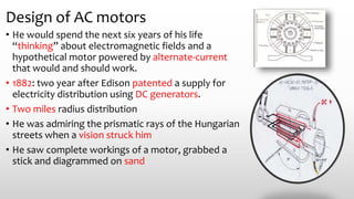 Biography of Nikola Tesla. | PPTX | Physics | Science