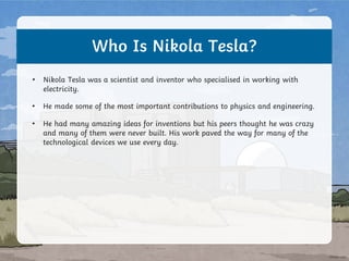 Nikola tesla-information | PPT