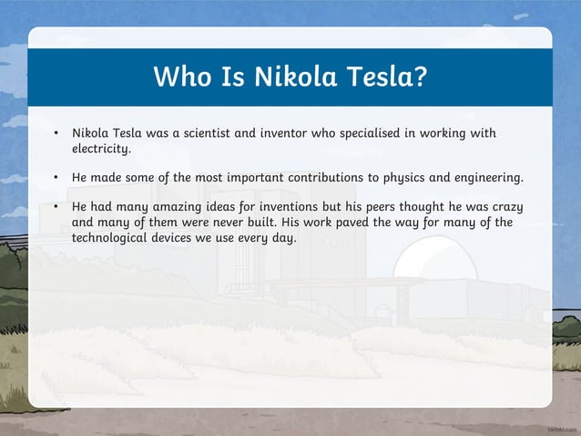Nikola Tesla Thomas Edison | PPT