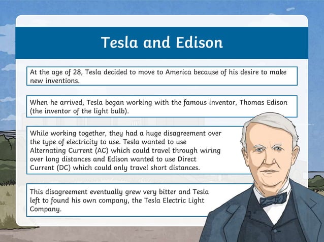 Nikola Tesla Thomas Edison | PPT