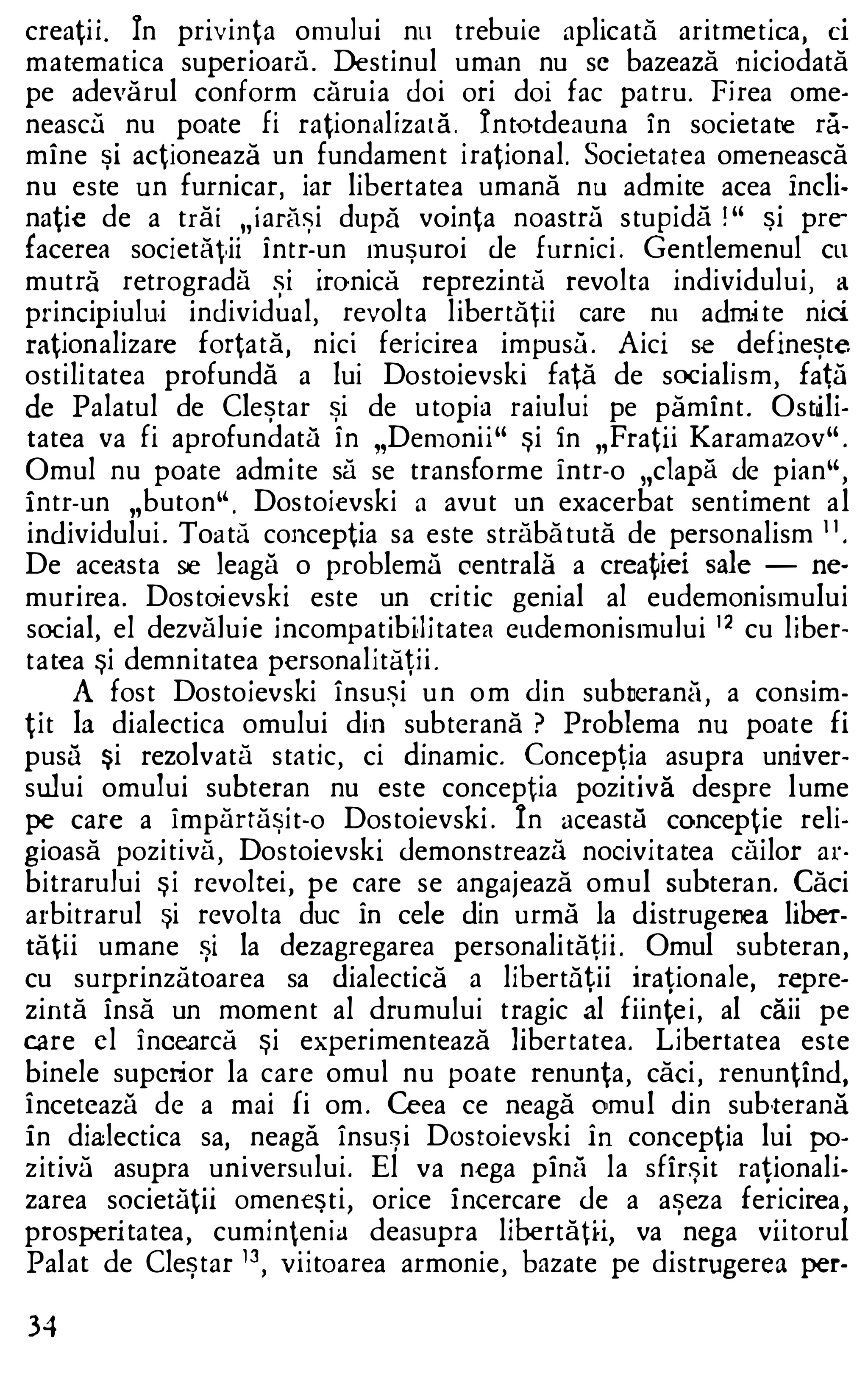 Nikolai Berdiaev - Filosofia lui dostoievski | PDF