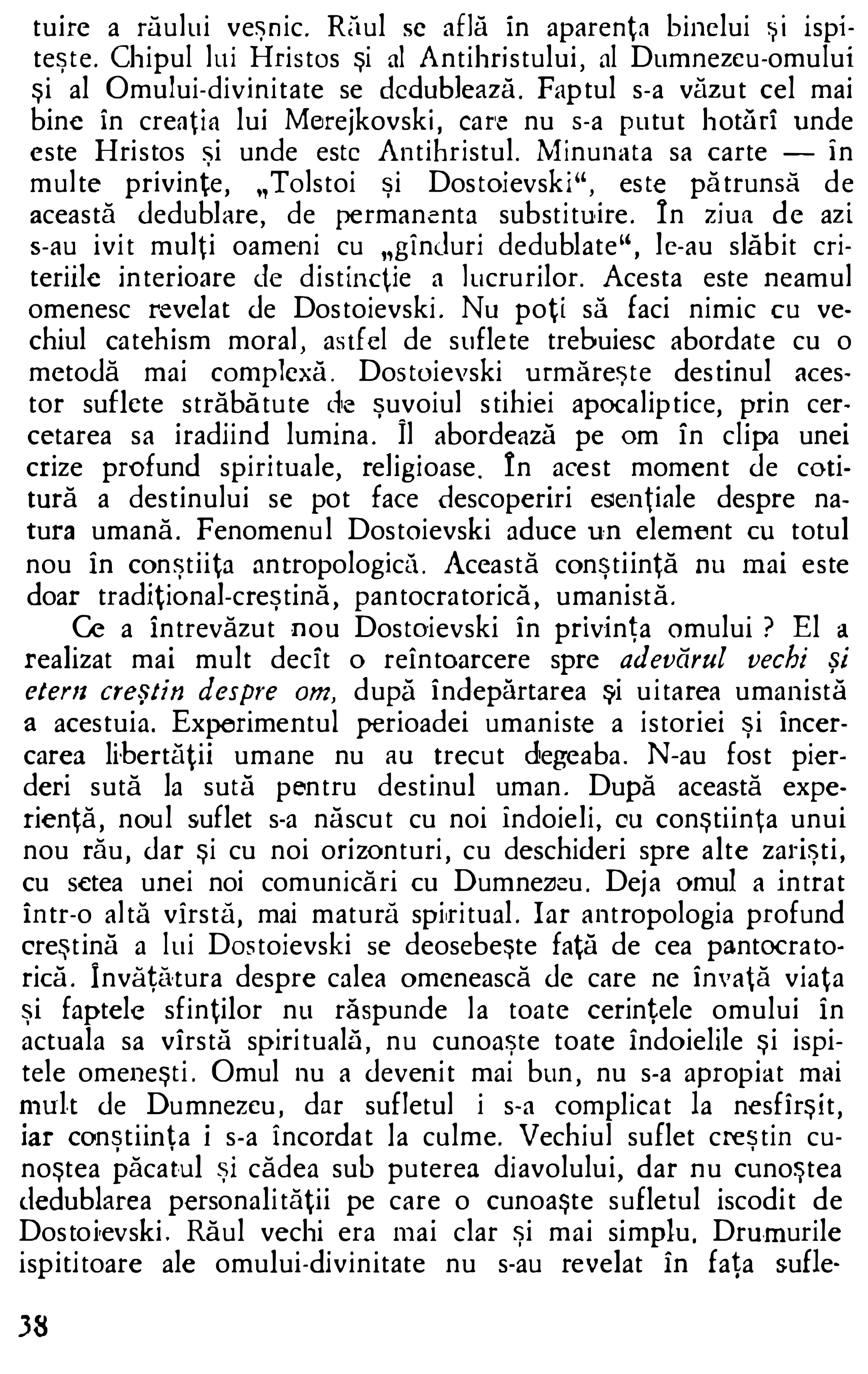 Nikolai Berdiaev - Filosofia lui dostoievski | PDF