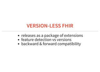 FHIR-first development of healthcare applications | PPT
