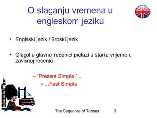 Slaganje vremena u Engleskom jeziku | PPT