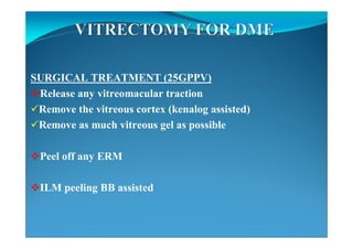 Nikolakopoulos vitrectomy or microplasmin in dme with vitreomacular ...