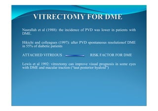 Nikolakopoulos vitrectomy or microplasmin in dme with vitreomacular ...