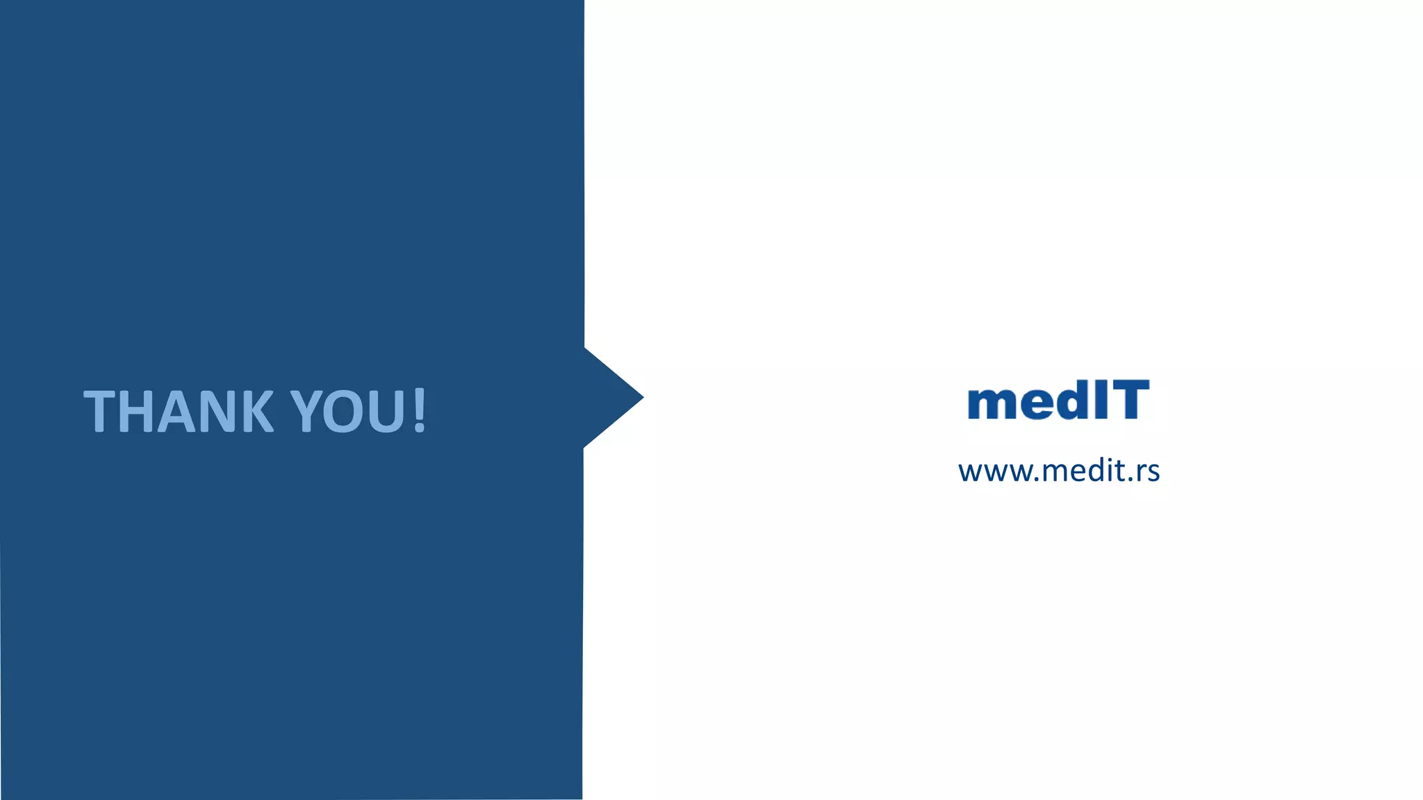 [DigiHealth 22] medIT: eHealth Overview - Nikola Rancic | PPT