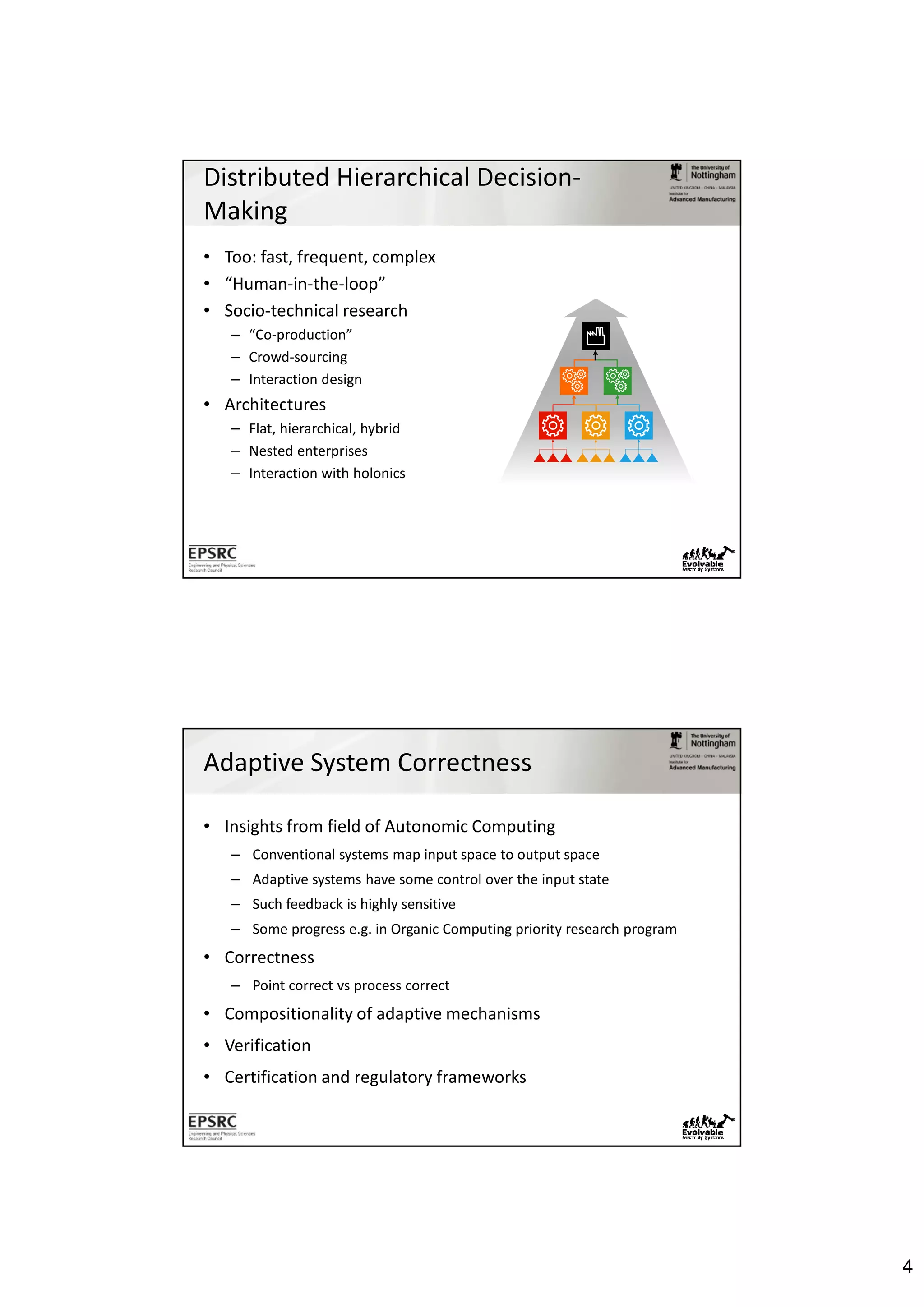 Advanced Manufacturing: An Industrial Application for Collective ...