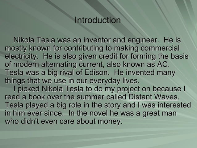 Nikola Tesla | PPT
