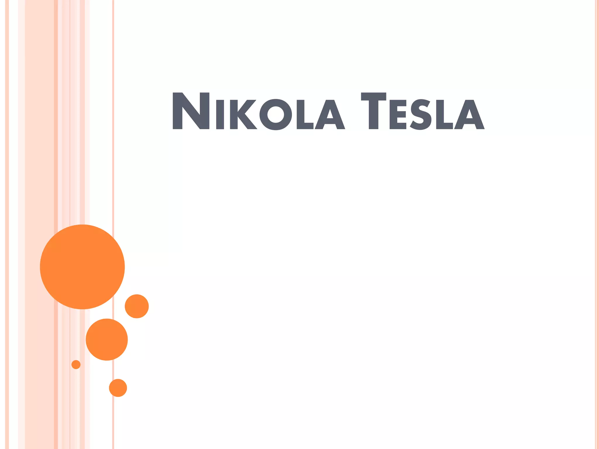 Nikola tesla | PPTX