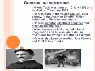 Nikola tesla | PPTX