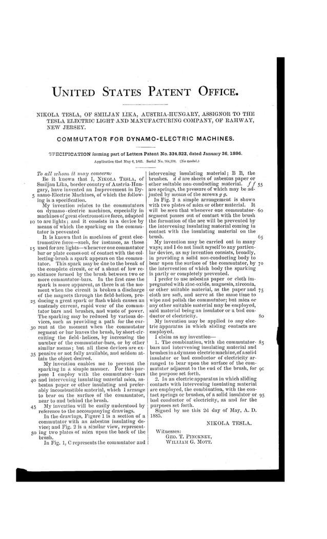 Nikola Tesla - All U.S. Patents of Nikola Tesla 499 pages | PDF