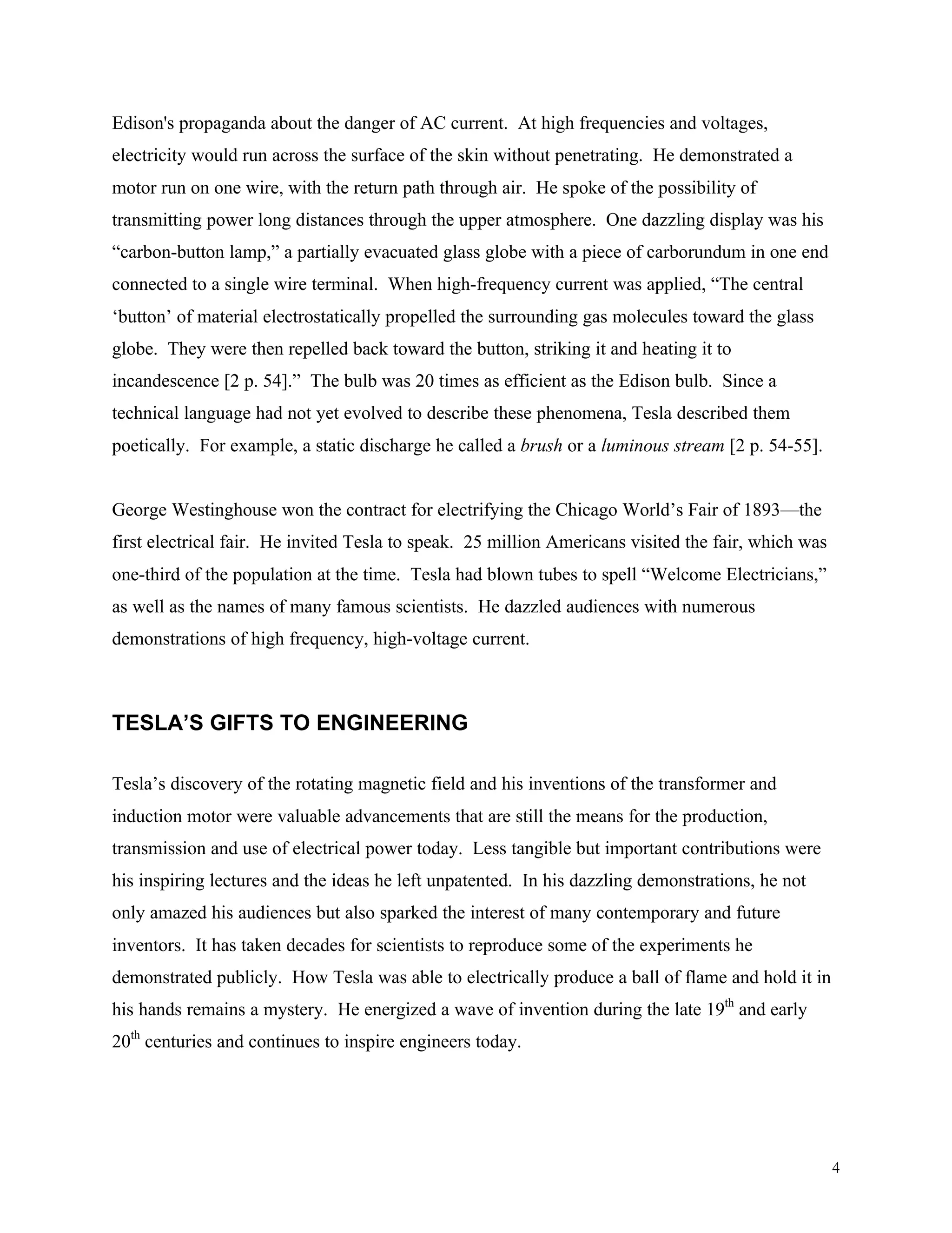 Nikola tesla master of imagination | PDF