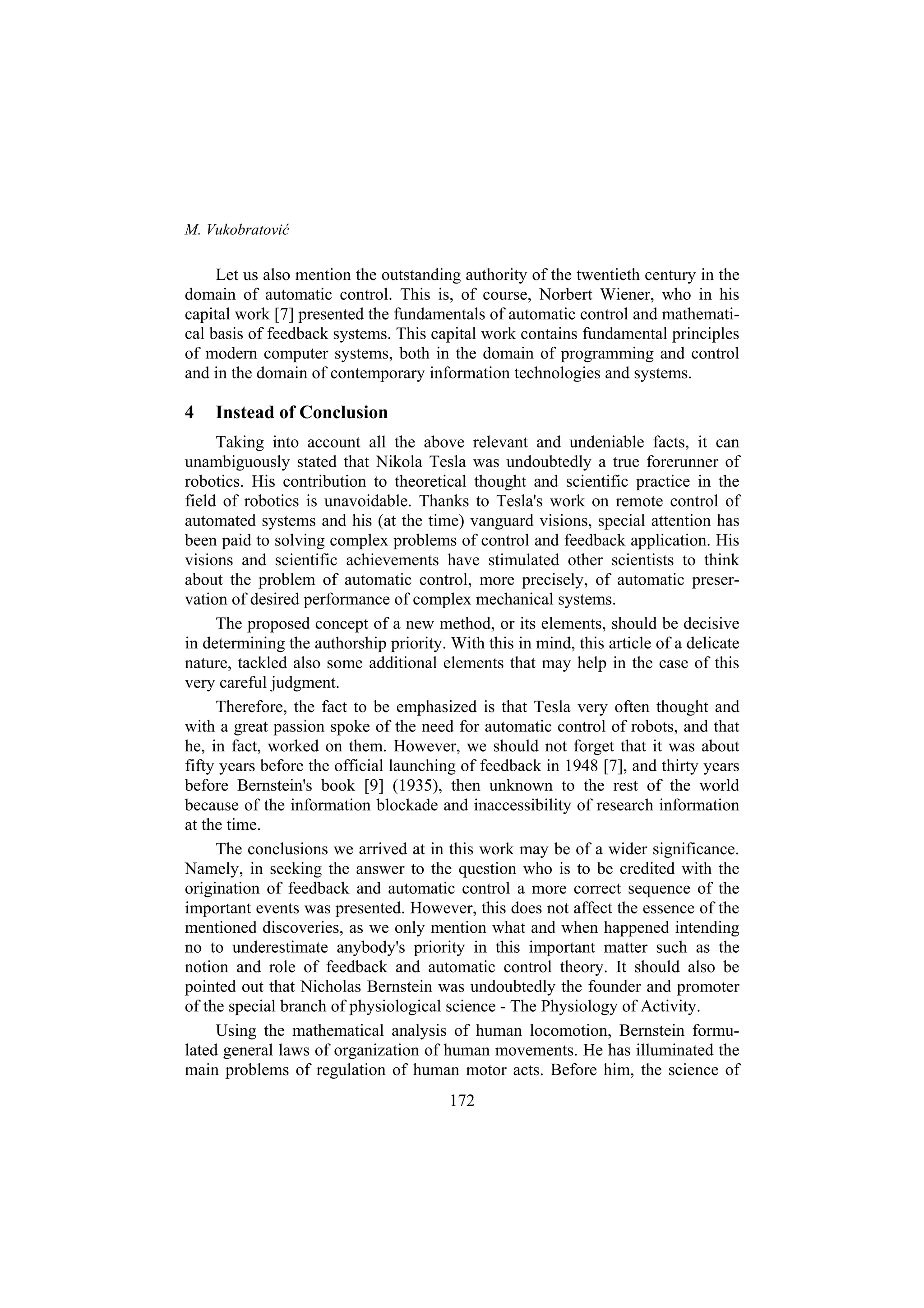 Nikola tesla and robotics | PDF