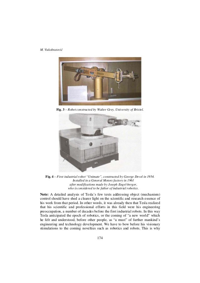 Nikola tesla and robotics