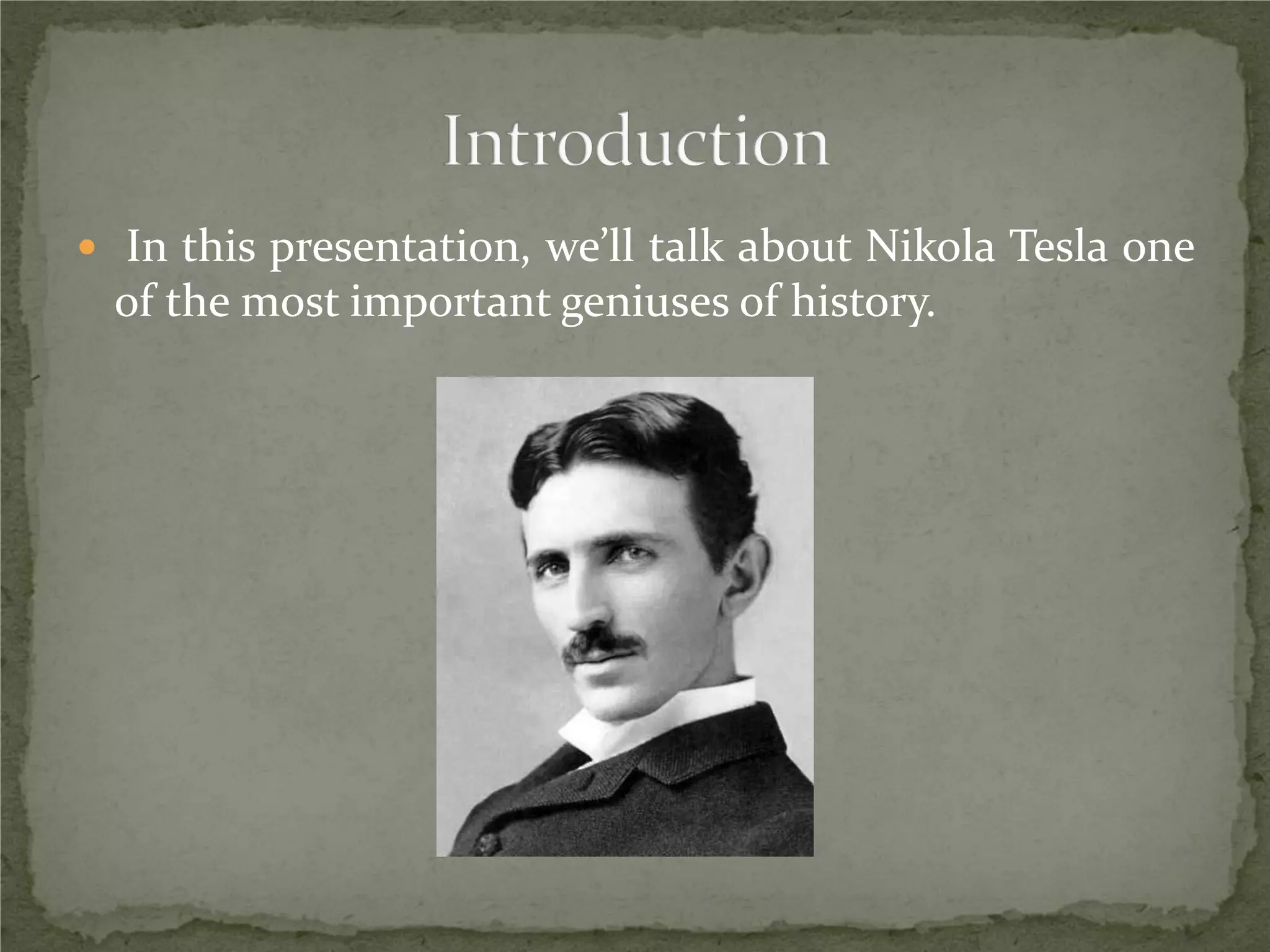 Nikola tesla carlos manu_ok | PPT