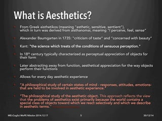 Aesthetic Exploration and the SEEKING system - What is the impact of ...