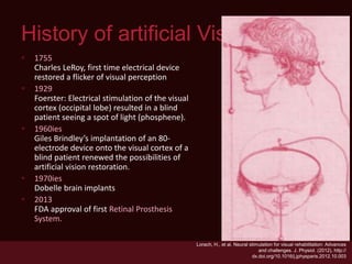 Artificial Vision & Neuroprosthetics | PDF