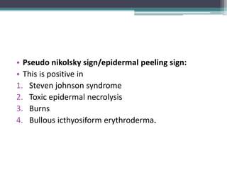 Nikolsky sign | PPTX