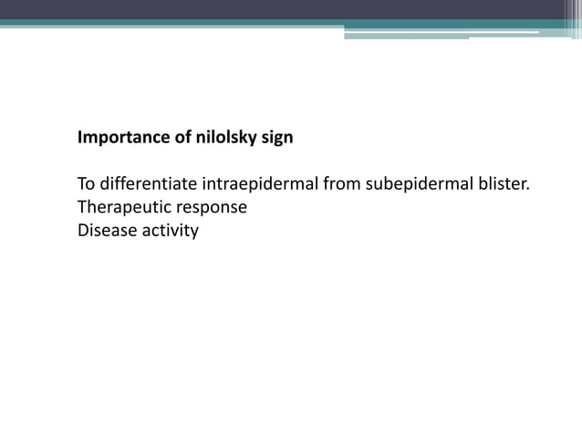 Nikolsky sign | PPTX