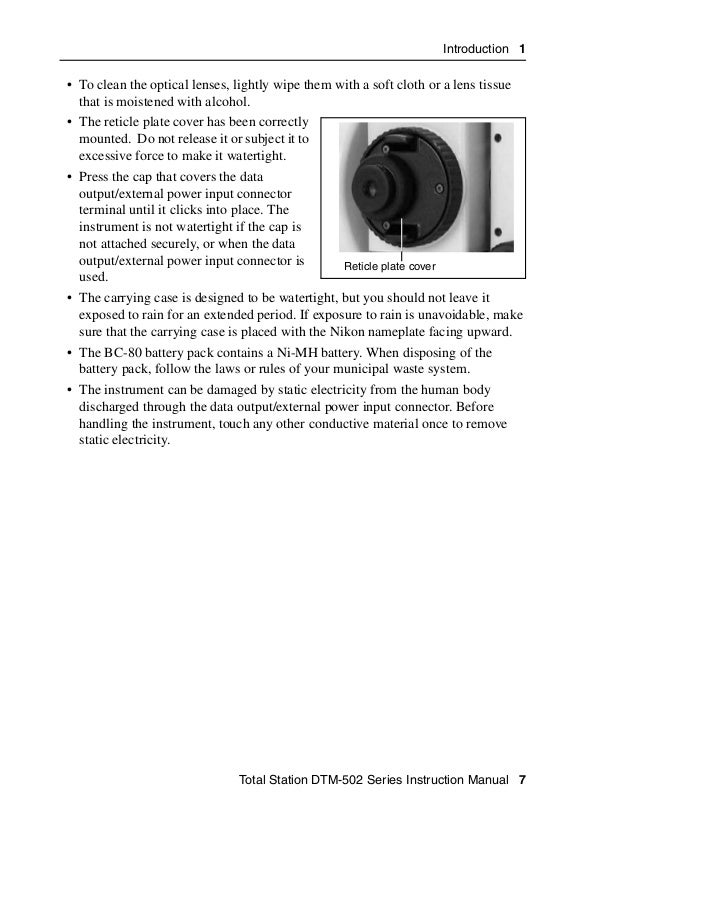 Nikon Dtm-a20 Manual - intelligencecrimson