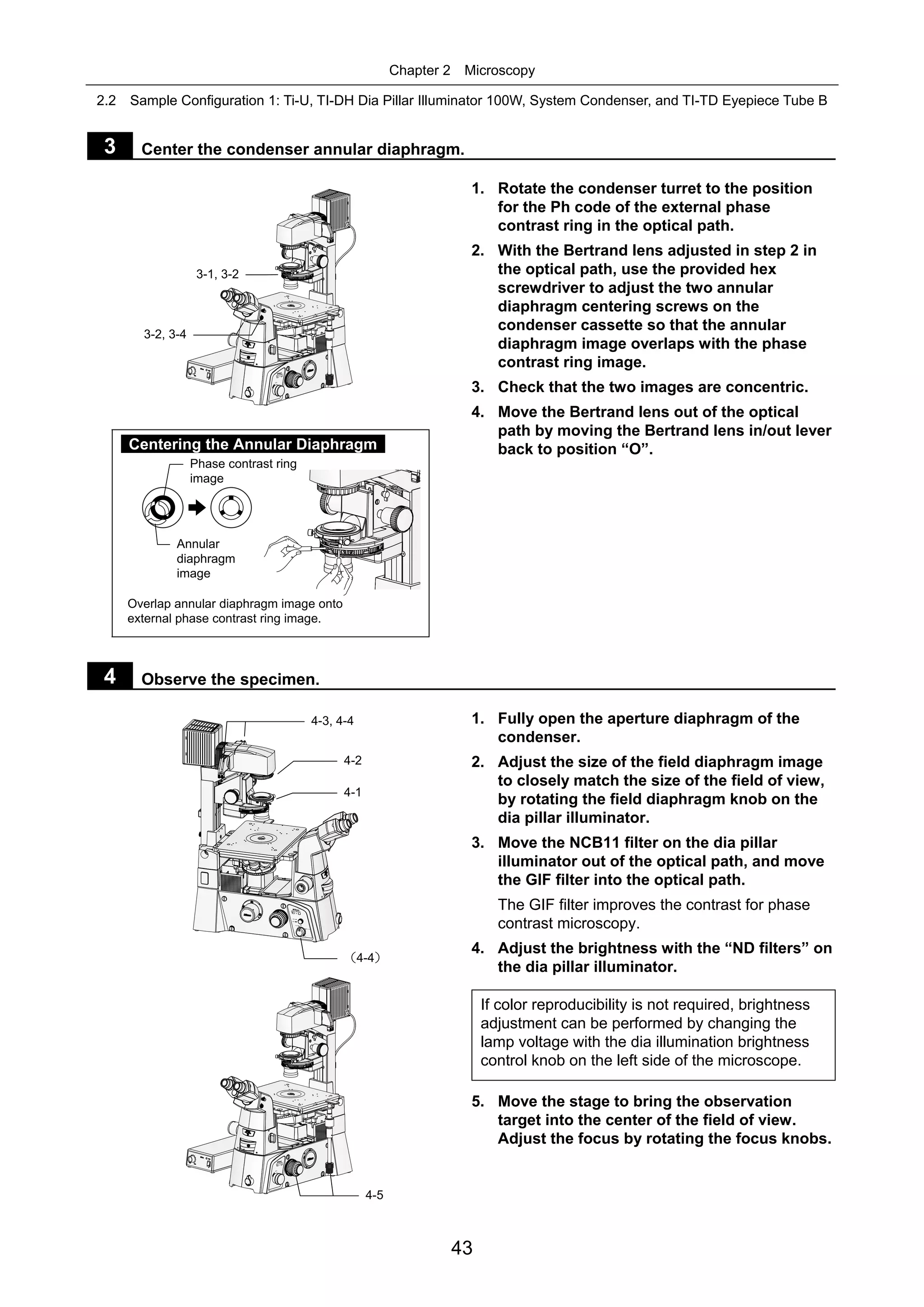 Nikon Ti-U Manual (Eng) | PDF