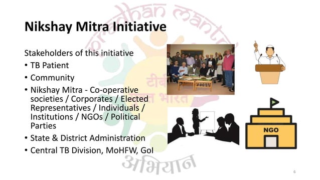 Pradhan Mantri TB Mukt Bharat Abhiyan (PMTBMBH) and Nikshay Mitra ...