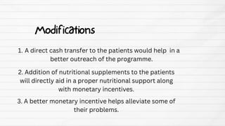 Nikshay Pokshan Yojana - National programe | PPTX