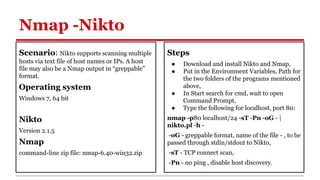Nikto | PPT