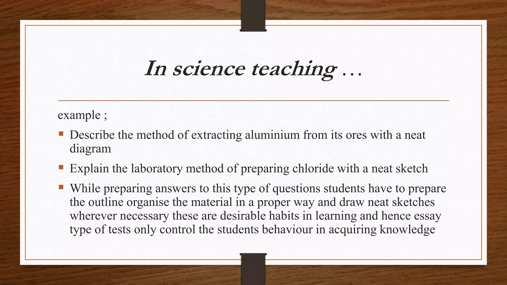 Types of test items and principles for constructing test items | PPTX